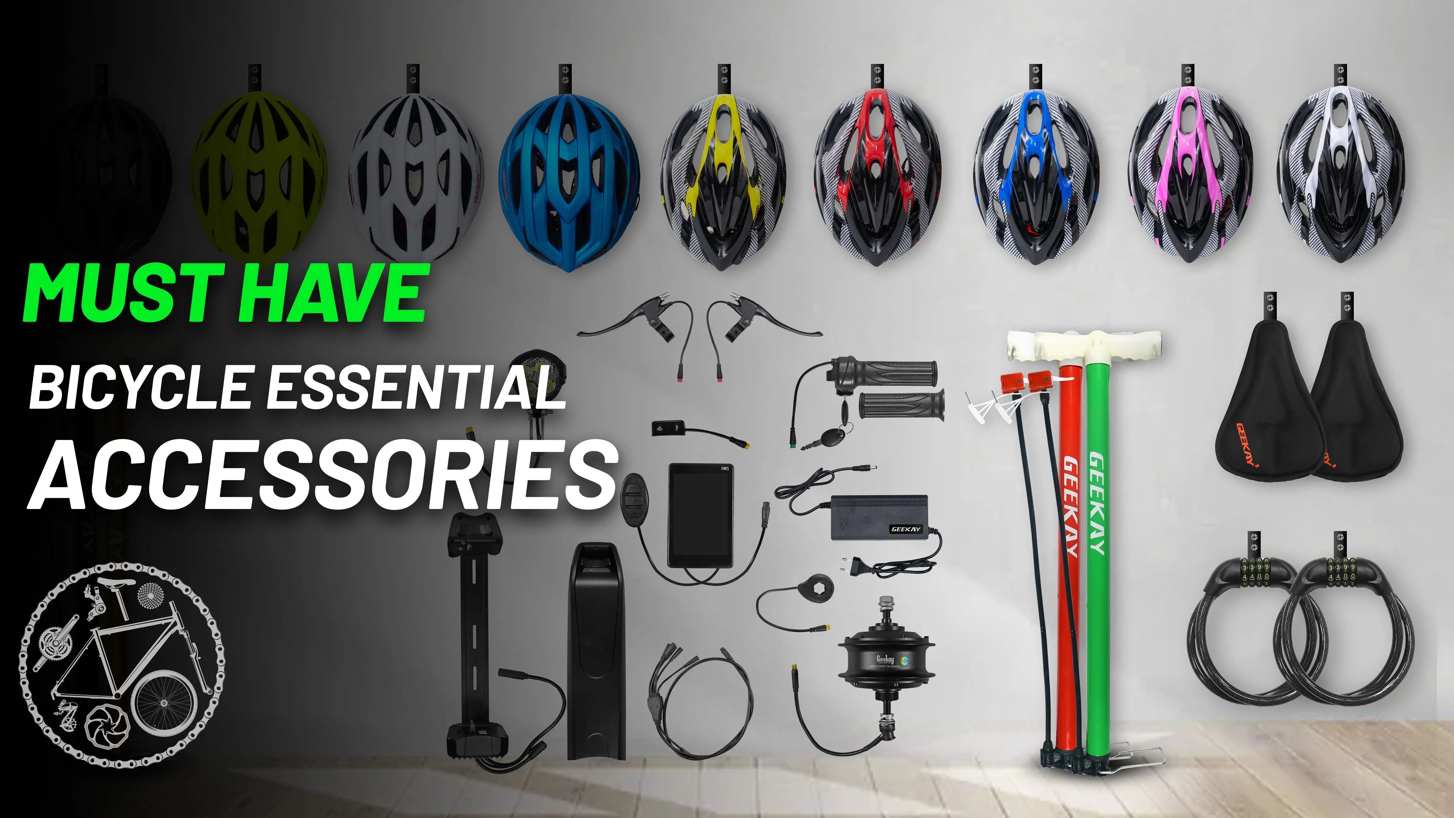 Must Have Bicycle Accessories for Every Cyclist – Geekay Bikes