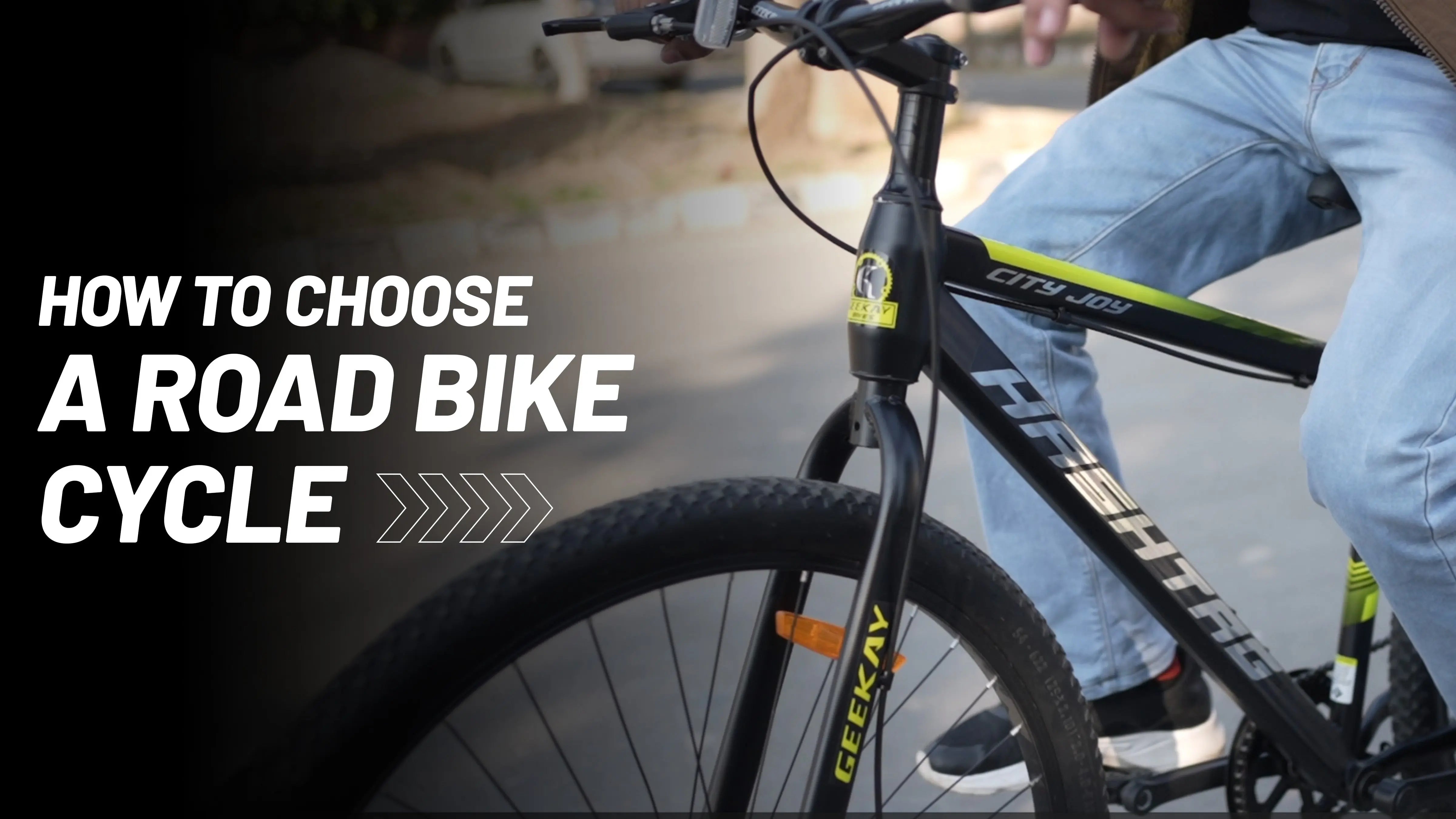 Choosing a Road Bike: How to Choose a Road Bike Cycle?
