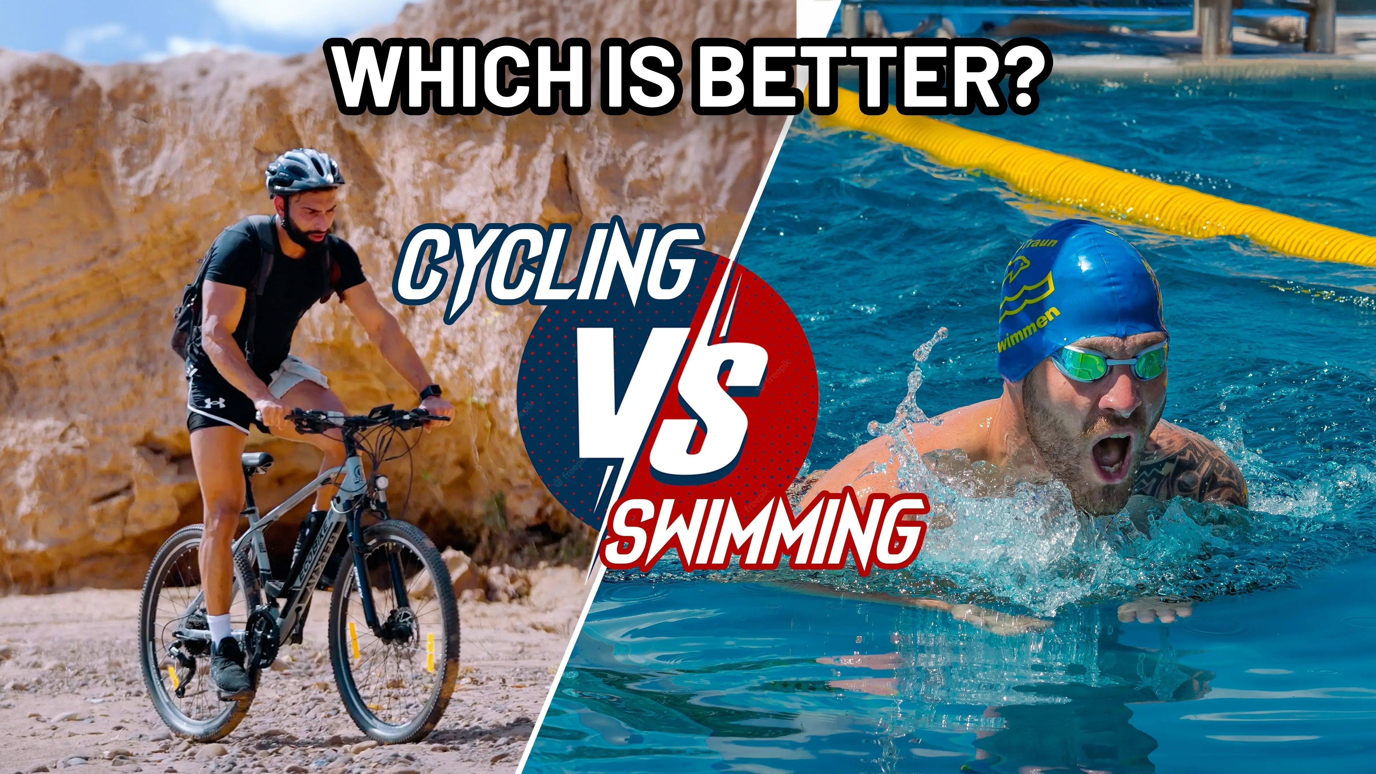 Cycling vs Swimming: Which Is Better? - Geekay Bikes